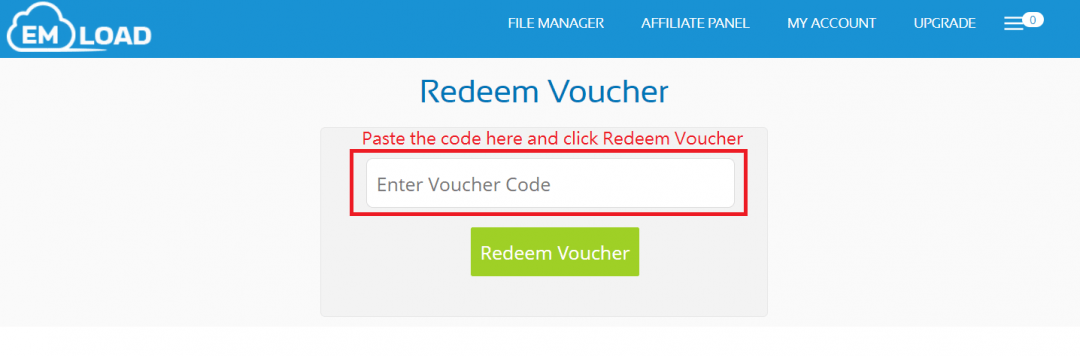 EMLoad Voucher Code – How To – Euro Code Shop
